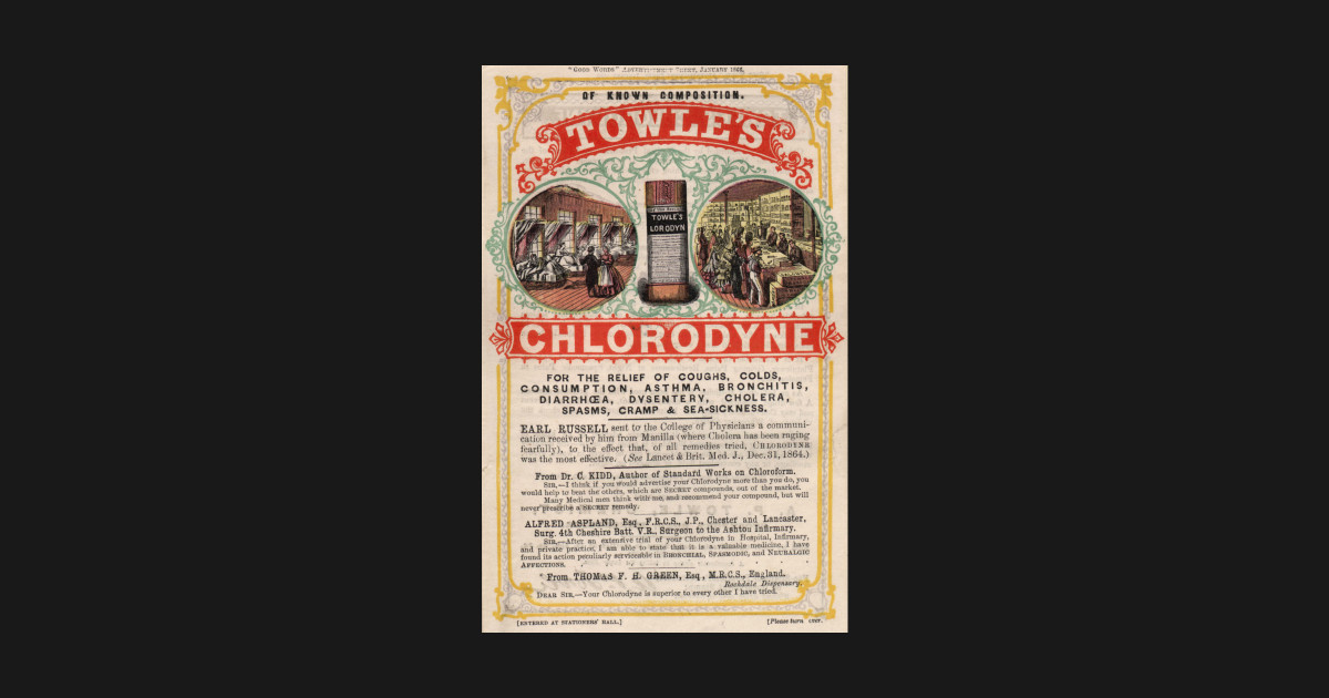 Vintage Towles Cholera Cure Advertisement - Towles Advertising - T ...