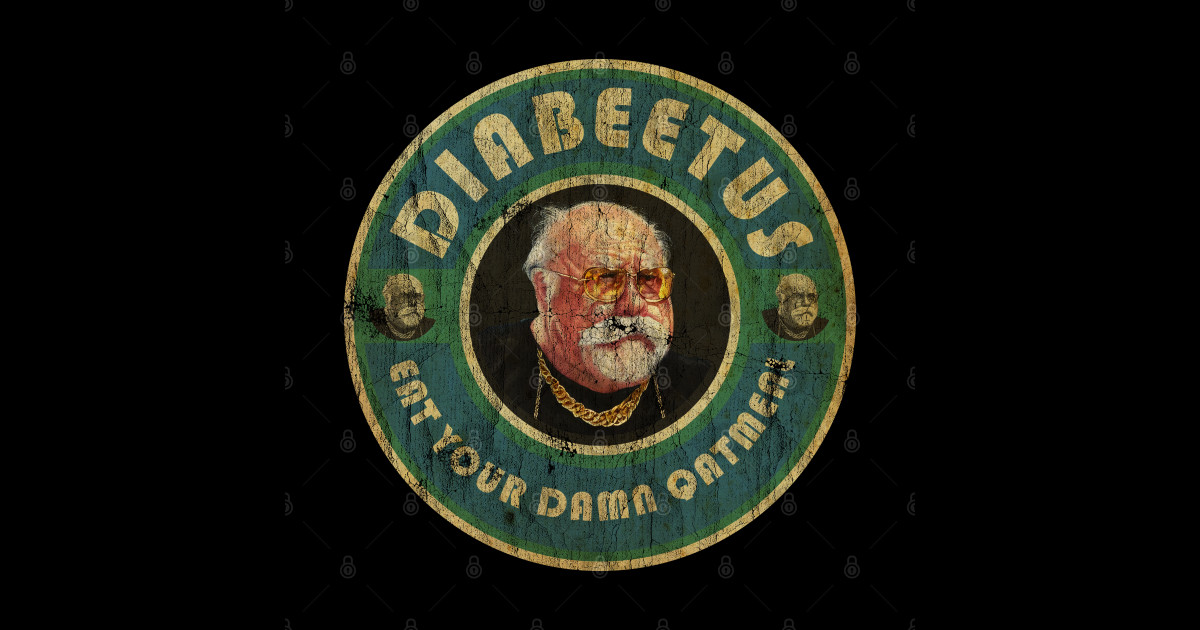 DIABEETUS STAMPLE LOGO VINTAGE - Vintage Diabeetus - Sticker | TeePublic