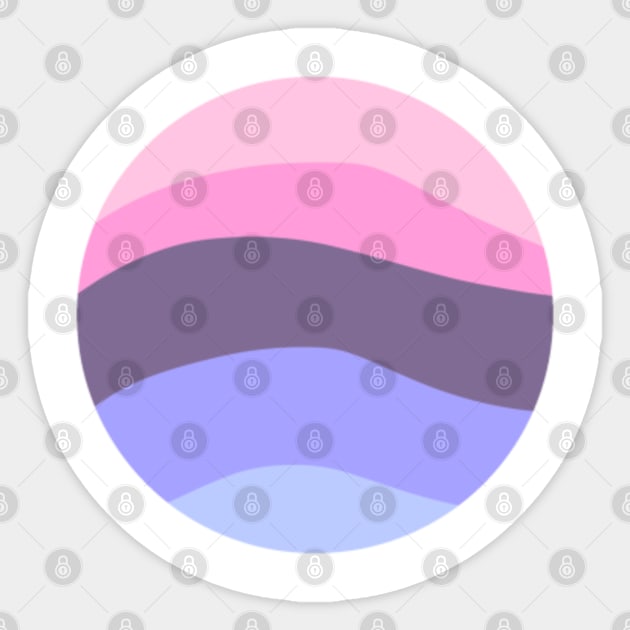 Omnisexual flag pride - Pride - Sticker | TeePublic