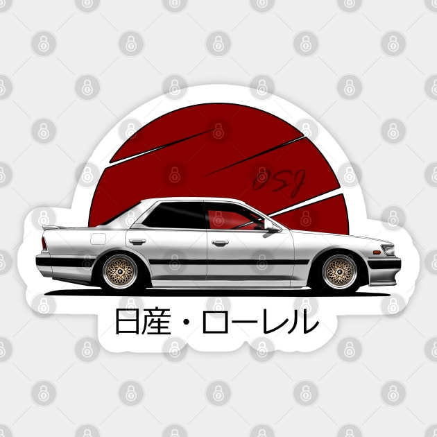 Laurel Legend Edition - Nissan - Sticker | TeePublic