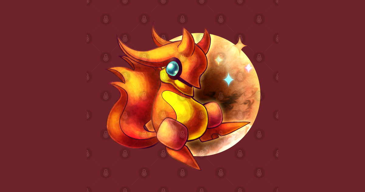 Mars Djinni - Golden Sun - T-Shirt | TeePublic