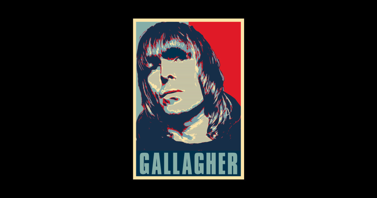 Liam-gallagher-design - Liam Gallagher - Sticker | TeePublic