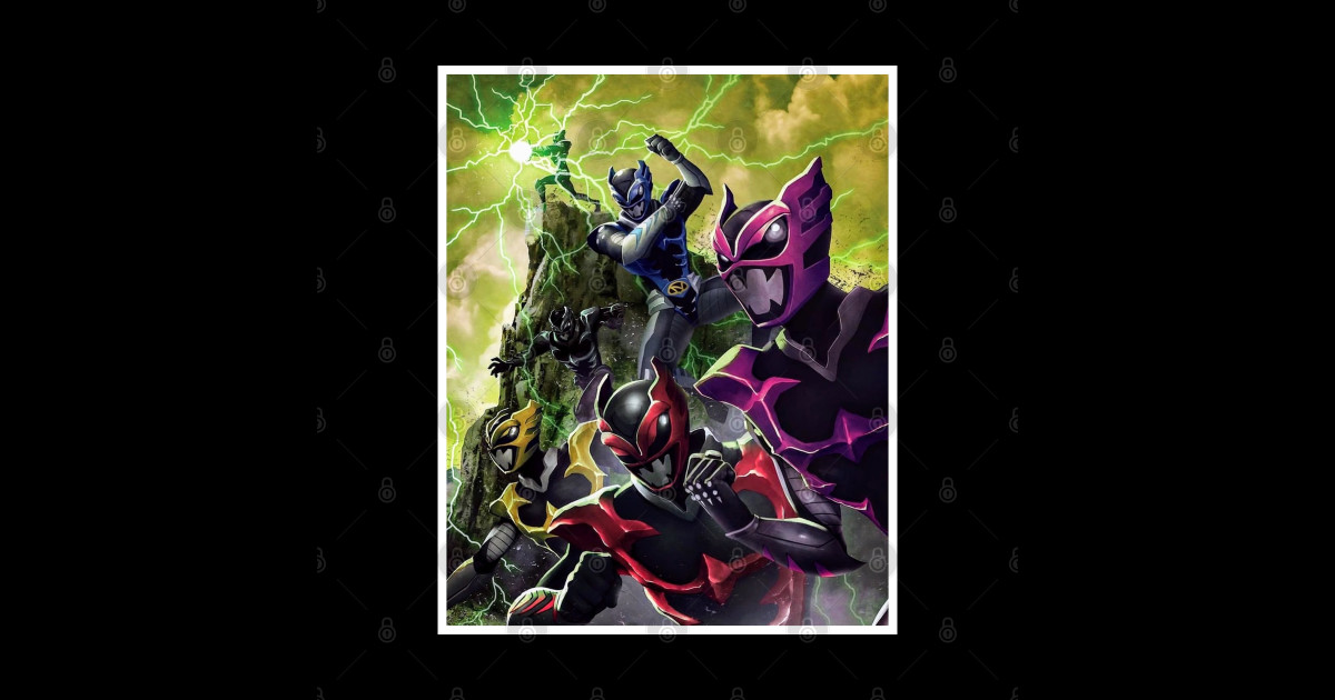 Let’s Go Psycho!! - Psycho Rangers - Posters and Art Prints | TeePublic