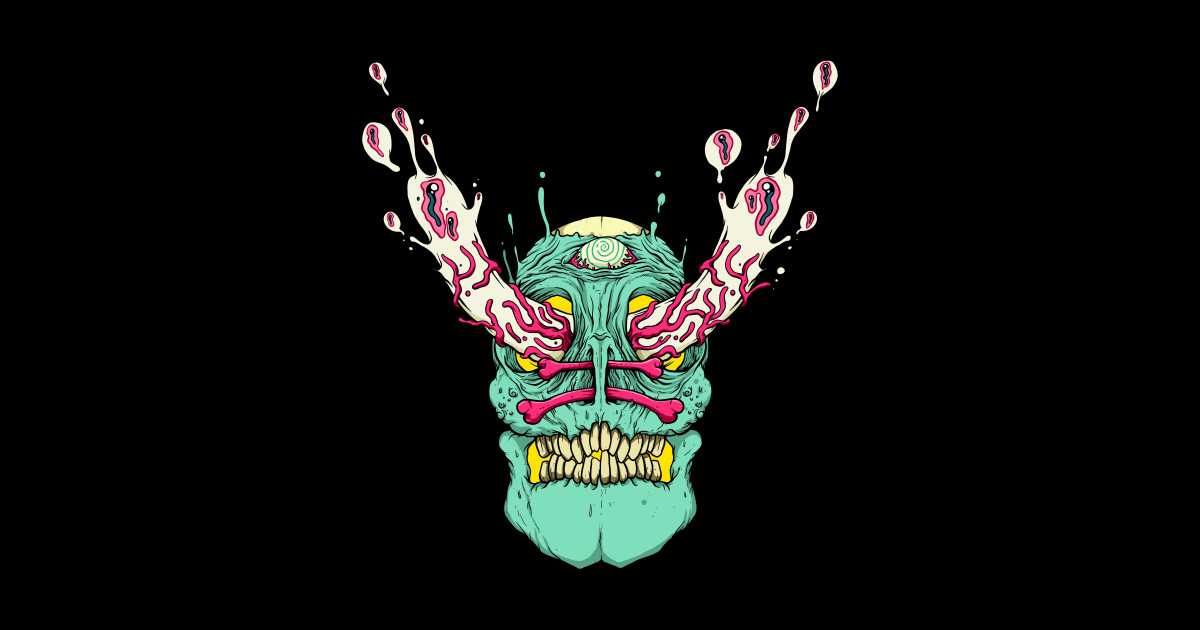 Boggle eyes - Lowbrow - Sticker | TeePublic