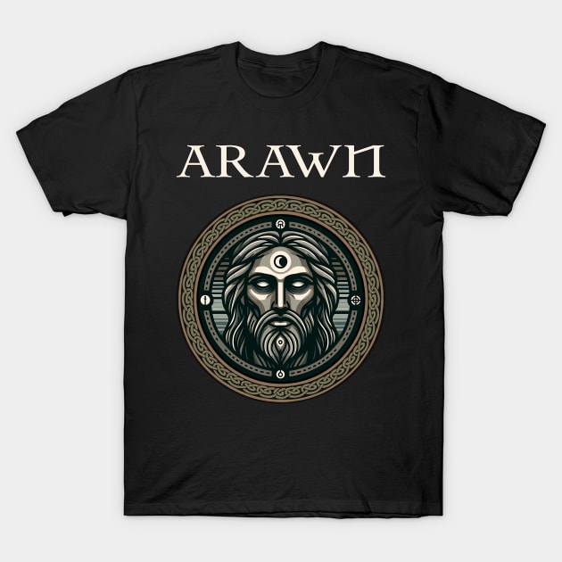 Arawn Celtic God of the Underworld and Animals - Celtic - T-Shirt ...