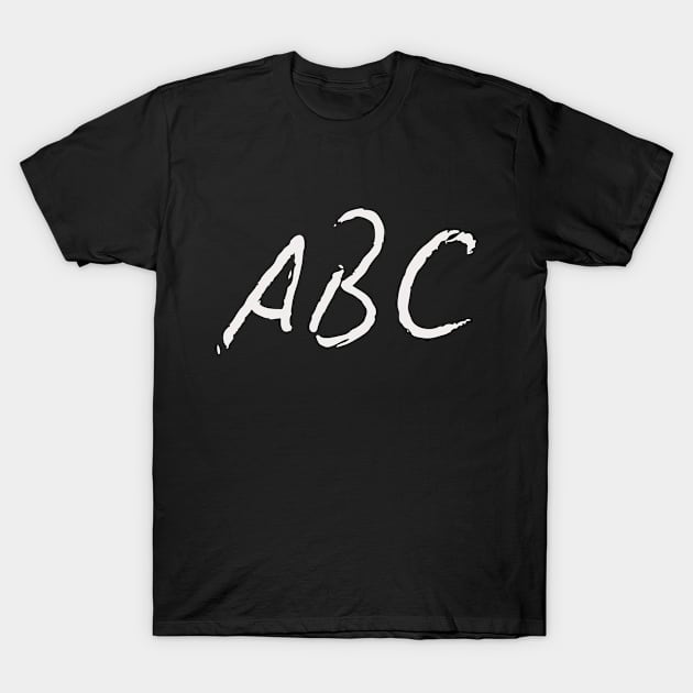 ABC Alphabet - Abc Alphabet - T-Shirt | TeePublic