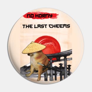 Cheems Cheemsburbger Ironic Doge Meme Pins and Buttons for Sale | TeePublic