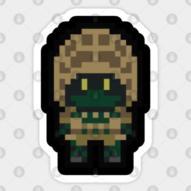 Kapkan Six Siege Smol Defender Pixel art - Pixel Art - Sticker | TeePublic