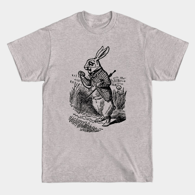 Vintage Alice in Wonderland White Rabbit - White Rabbit - T-Shirt sold ...