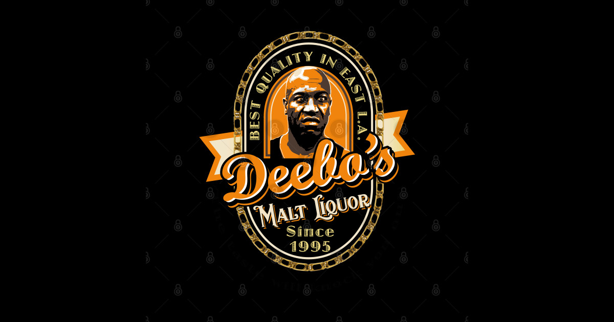 Deebo's Malt Liquor Label Lts - Deebo Friday - Sticker | TeePublic