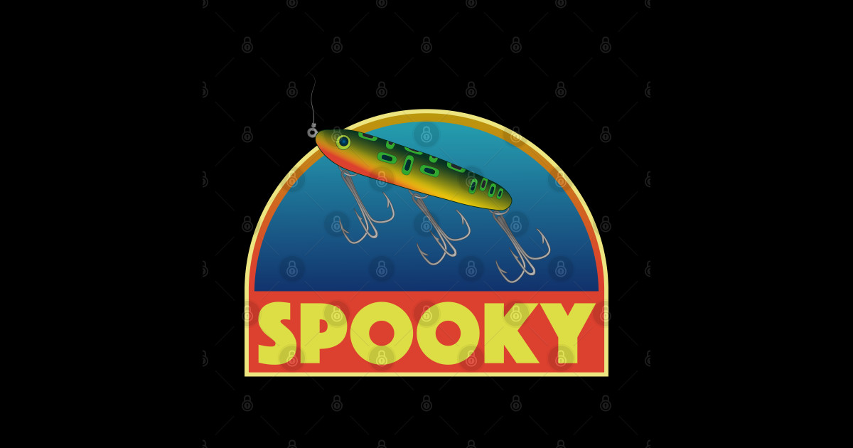 It's Spooky! Bass Fishing Lures - Bass Fishing Lure - T-Shirt | TeePublic