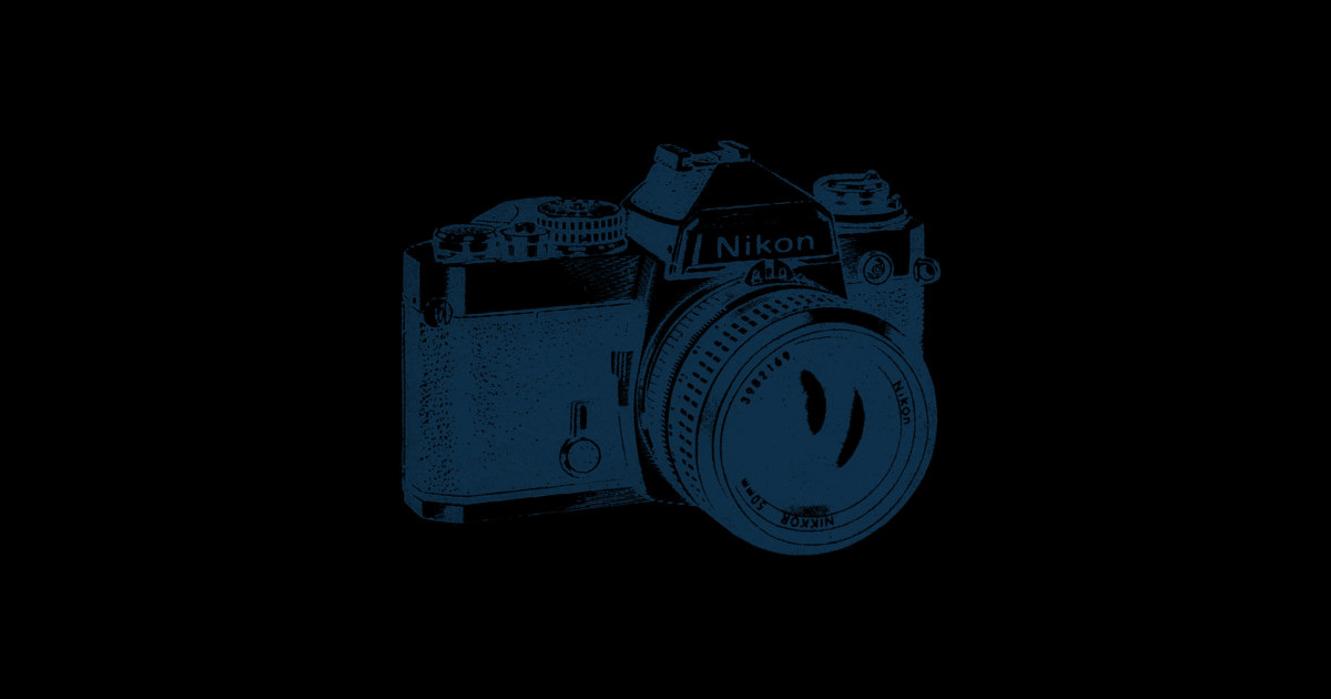 Nikon 35mm Film Camera - Nikon Camera - Sticker | TeePublic