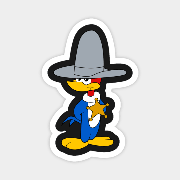 Sheriff Woodpecker - Sheriff - Magnet | TeePublic