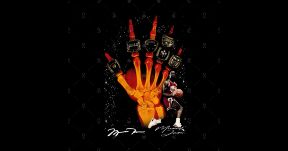 Michael Jordan X-Ray - Michael Jordan - Posters and Art Prints | TeePublic