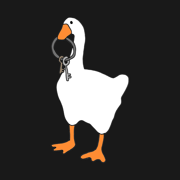 Goose Key - Untitled Goose Game - T-Shirt | TeePublic