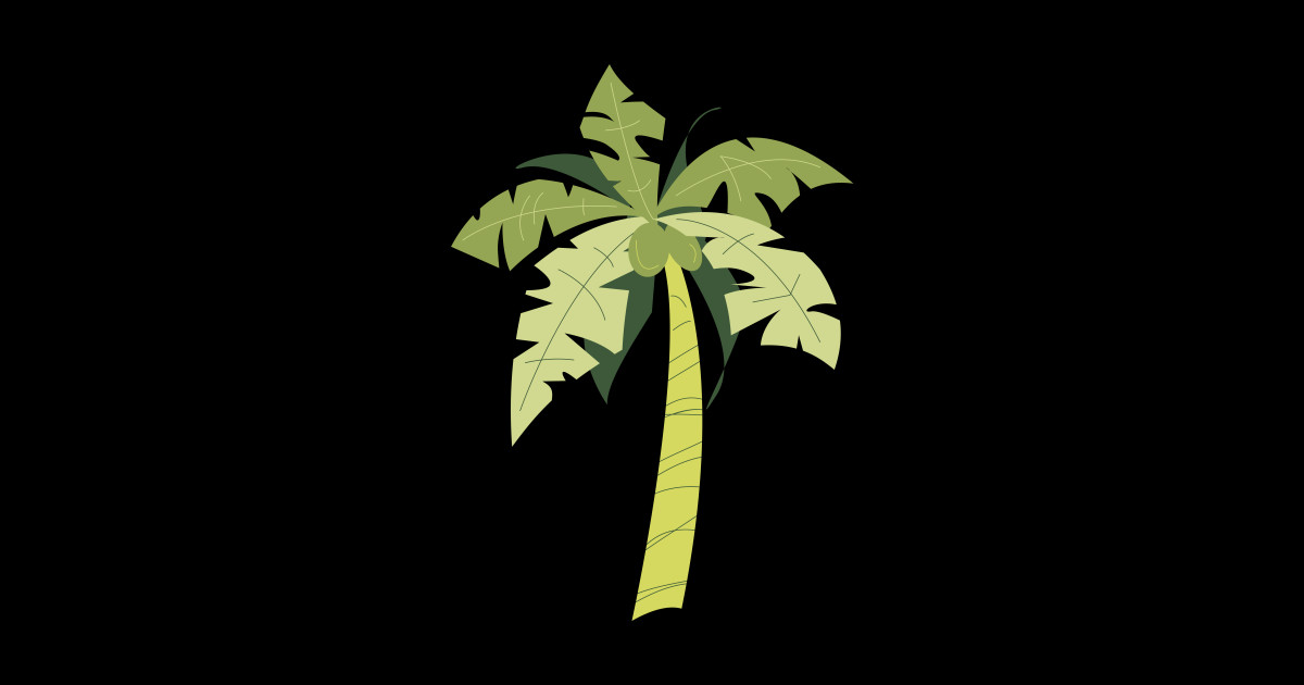Coconut Tree - Coconut Tree - Sticker | TeePublic