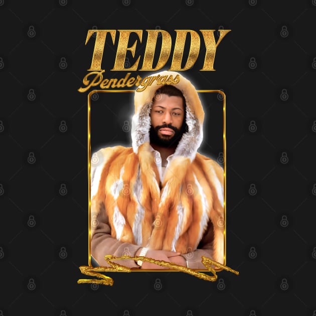 Teddy Pendergrass / 80s Retro Soul Fan Design - Teddy Pendergrass - T ...