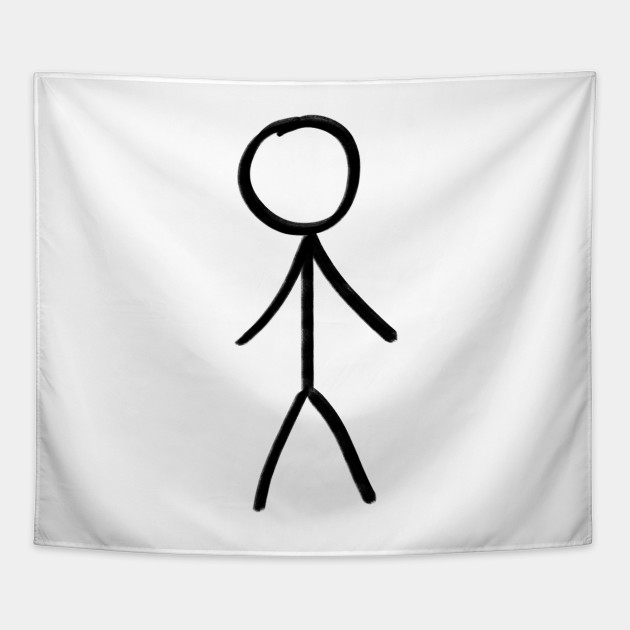 Single stick figure, hand drawn in very simple lines - Stick Figure ...