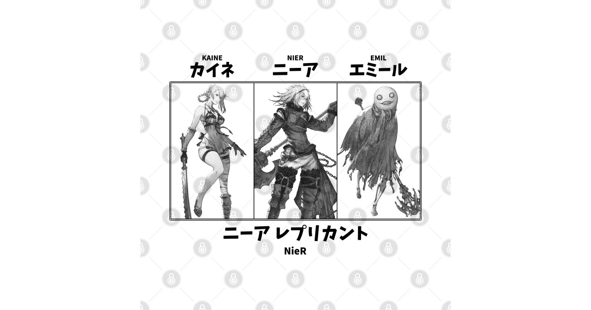 NieR - Nier - T-Shirt | TeePublic