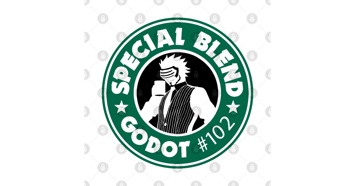 Godot Special Blend - Ace Attorney - T-Shirt | TeePublic
