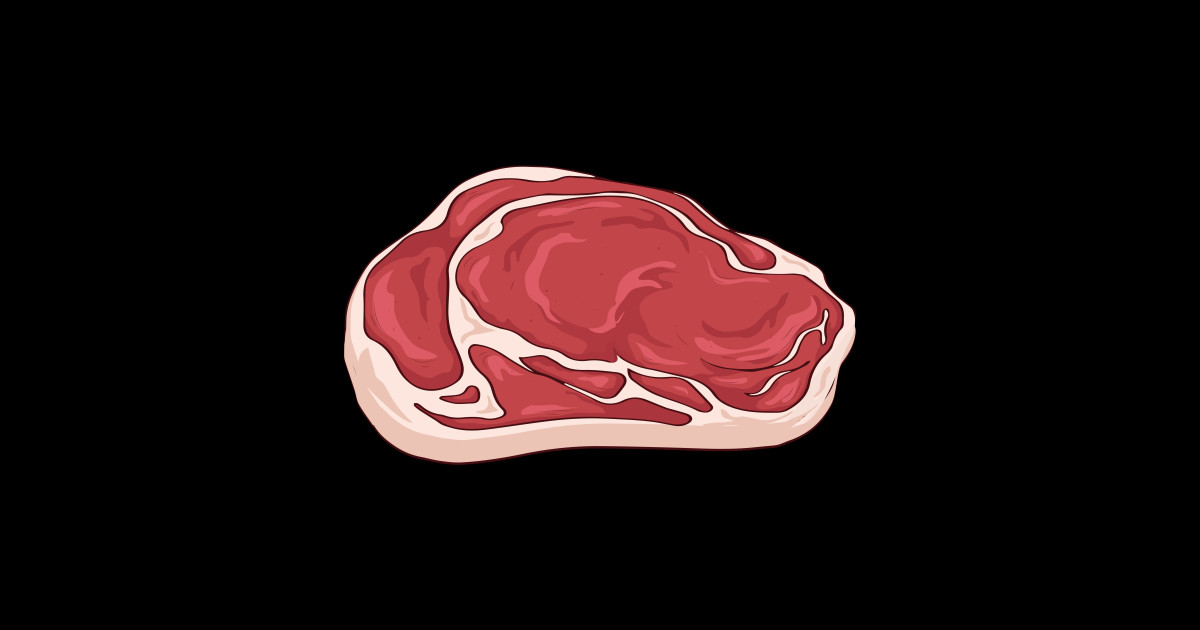 Meatcore Aesthetic Meat - Meatcore - Pin | TeePublic