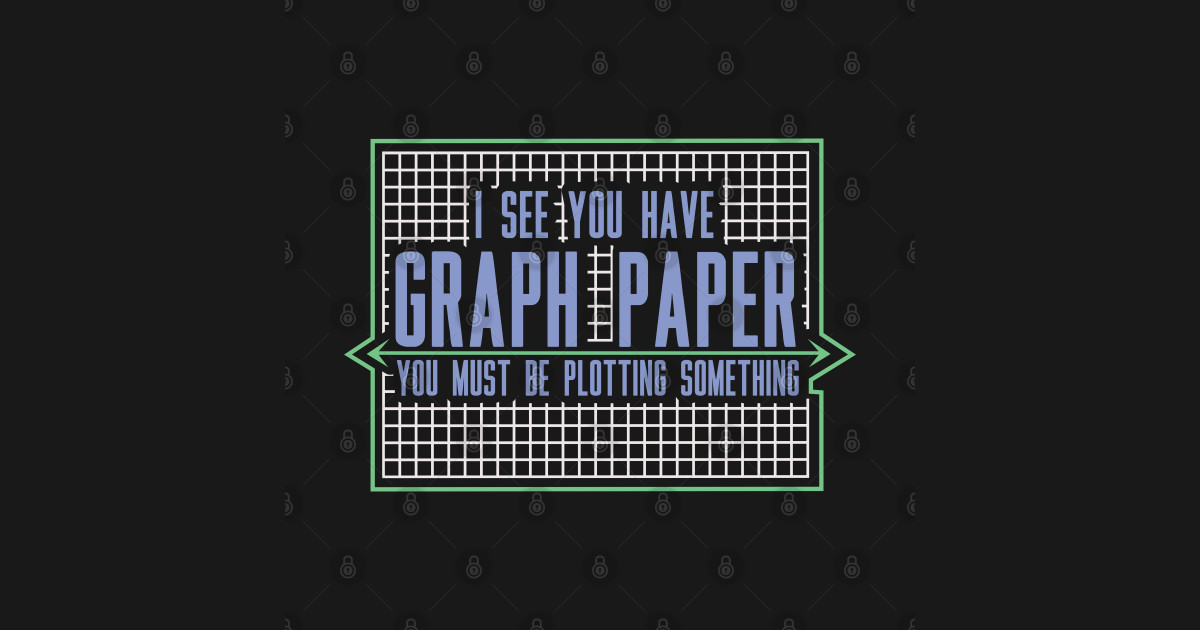 Graph paper - Maths - T-Shirt | TeePublic