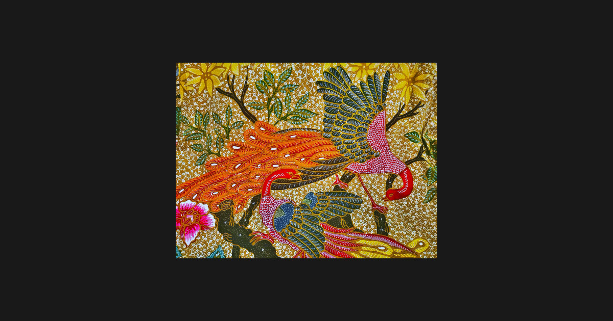 PERANAKAN PHOENIX BATIK MOTIF - Batik - T-Shirt | TeePublic