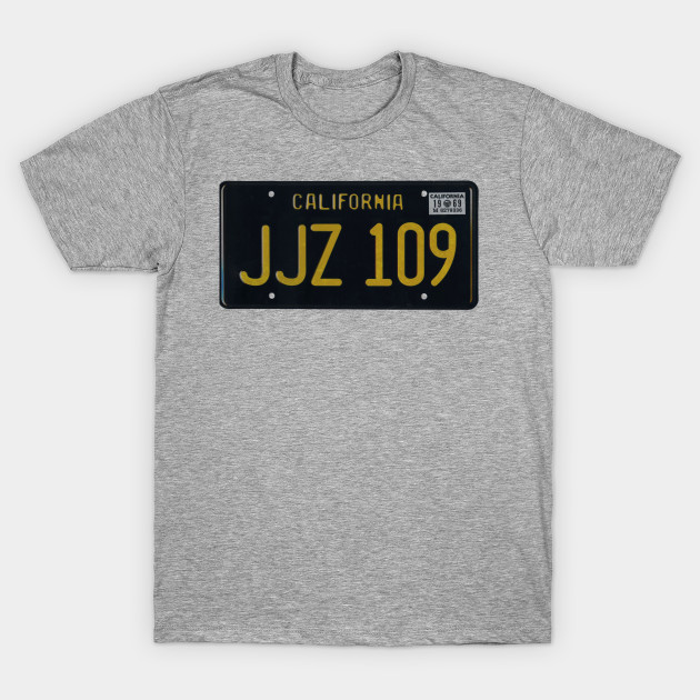 Bullitt Movie Mustang License Plate - Bullitt - T-Shirt | TeePublic