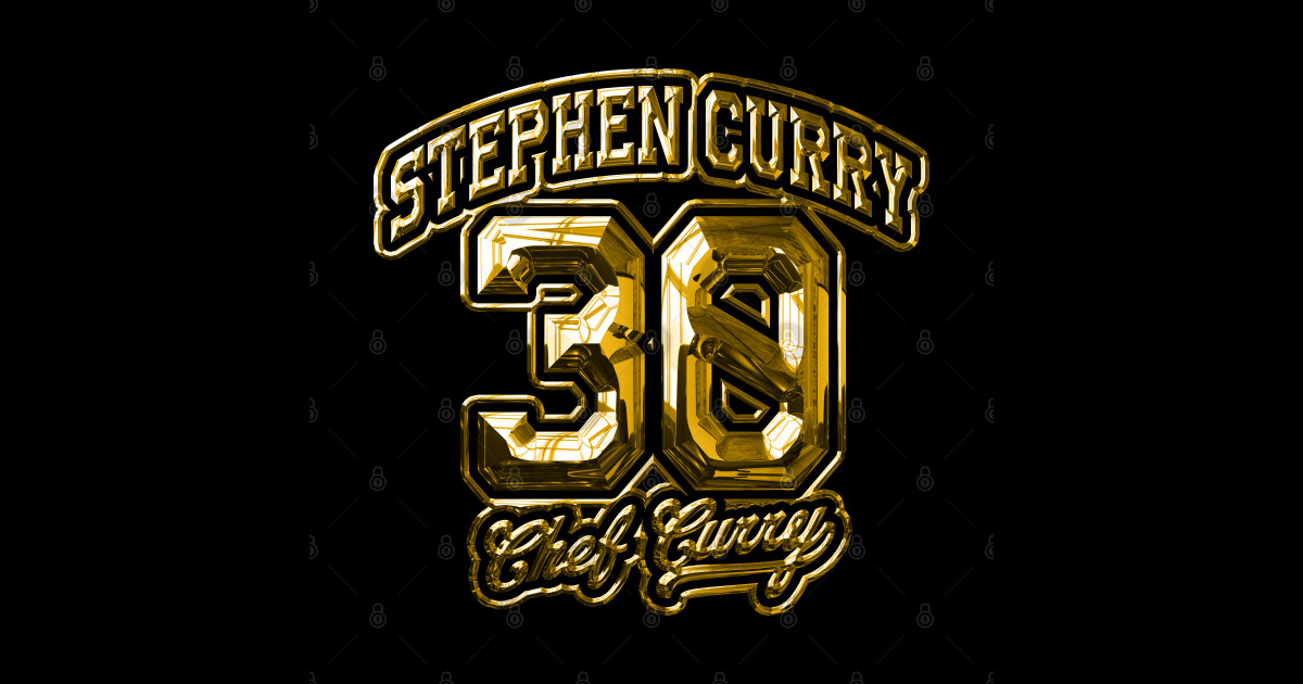 30 - Stephen Curry Chrome Effect - Stephen Curry - Sticker | TeePublic