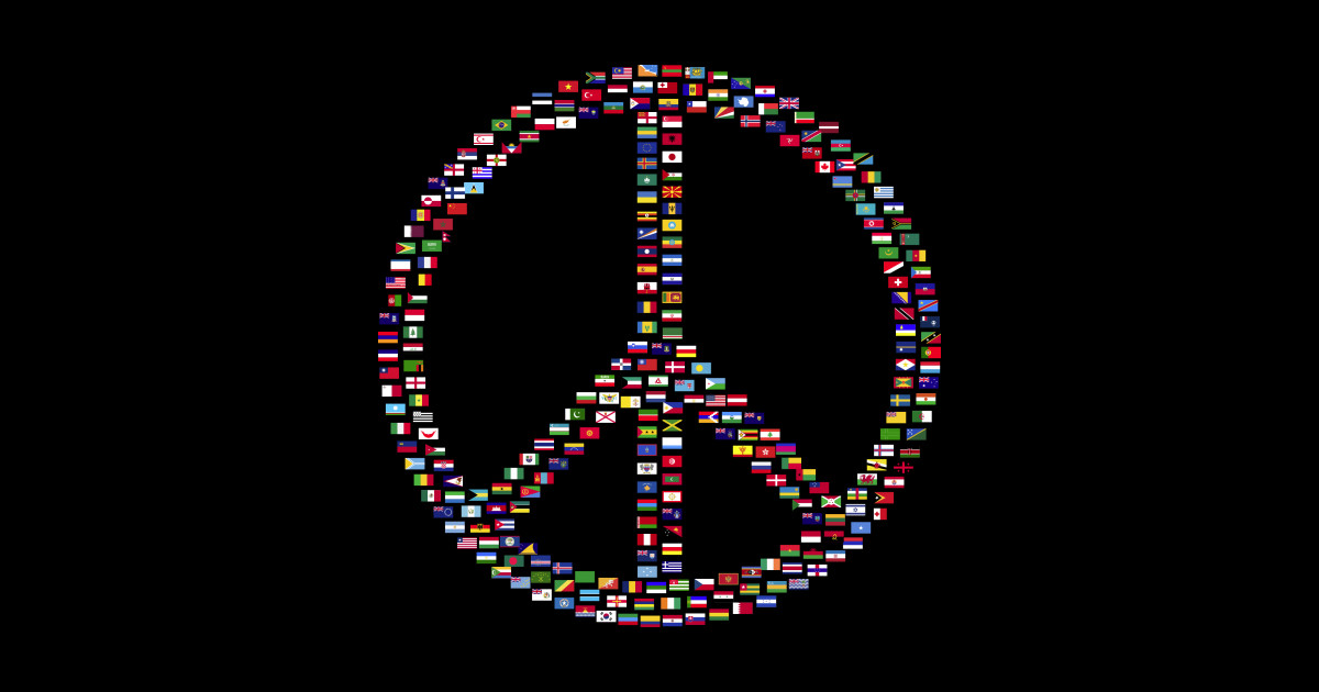 International Day of Peace Sign Flags of the World - Flags Of The World ...