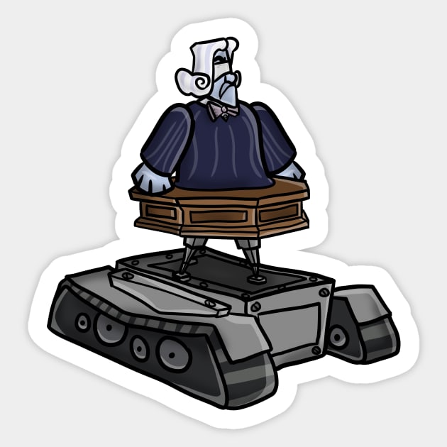 Toontown Chief Justice - Toontown Cogs - Sticker | TeePublic