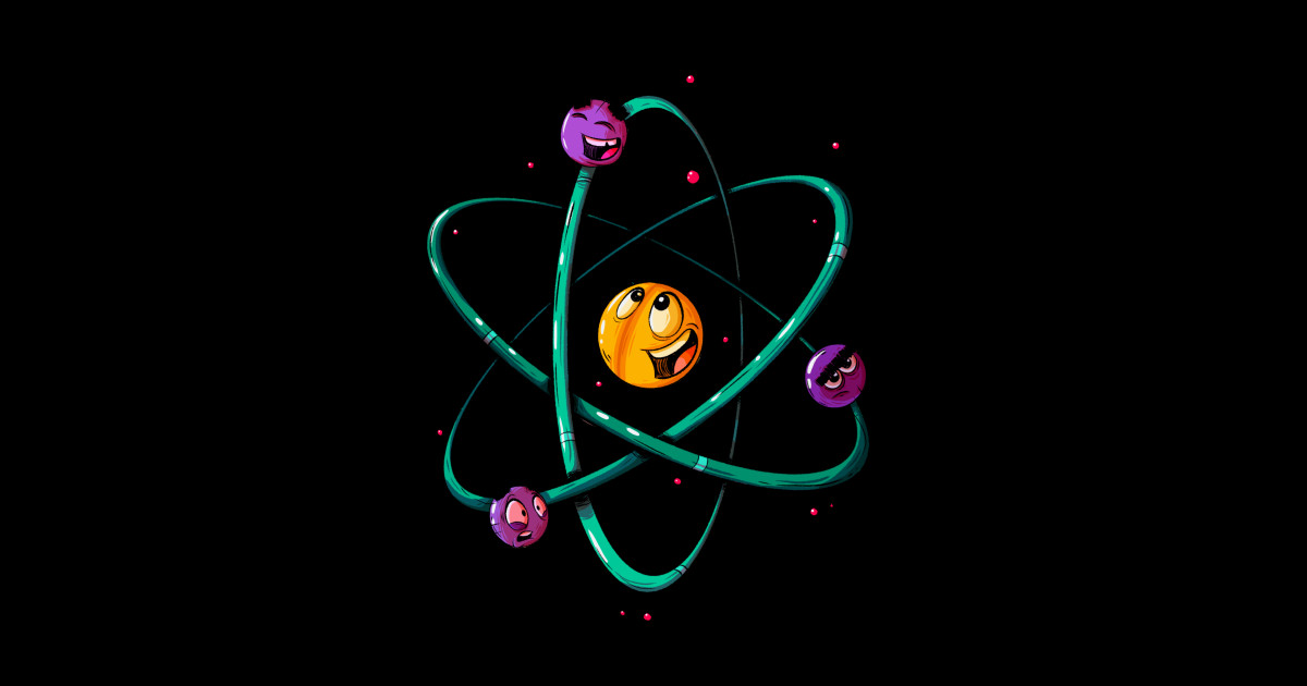 Atomito (Little Atom) - Doncuak - Sticker | TeePublic