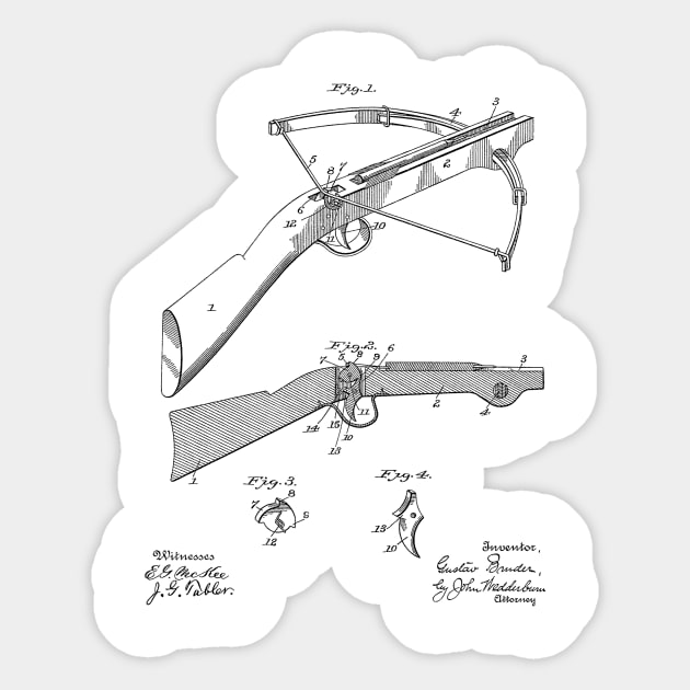drawing crossbow