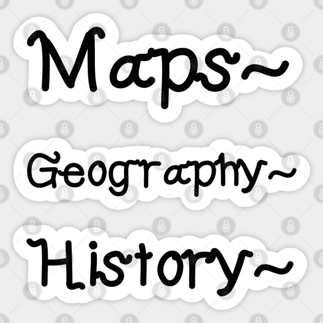 History Labels - By Leaping Doe - Sticker | TeePublic