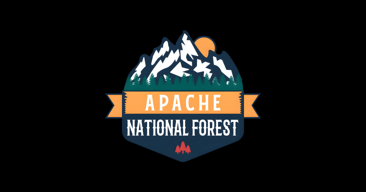 Apache National Forest - Apache - Sticker | TeePublic