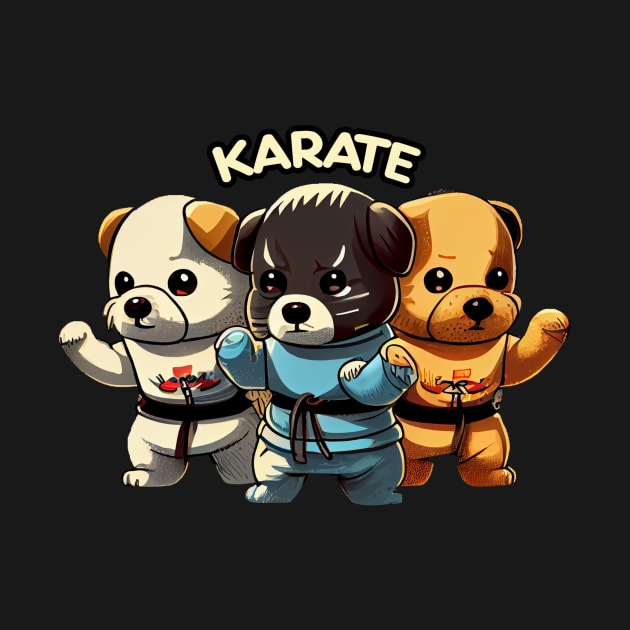 Dog Knows Karate - Dog Knows Karate - T-Shirt | TeePublic