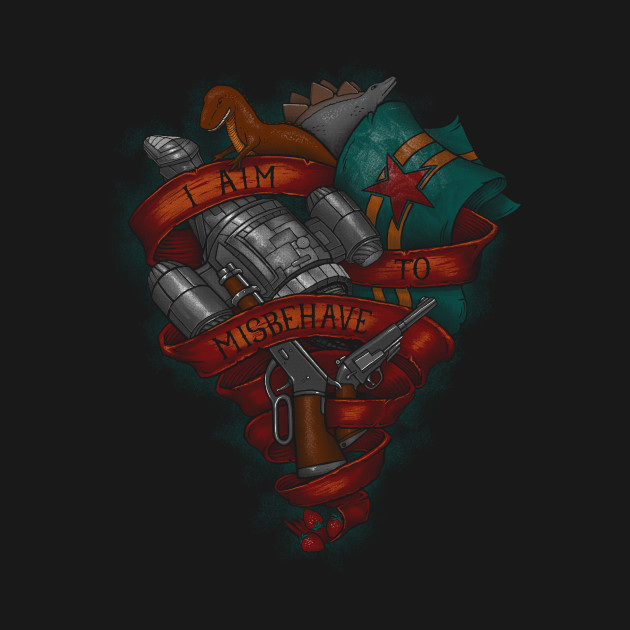 I Aim To Misbehave Firefly T Shirt Teepublic