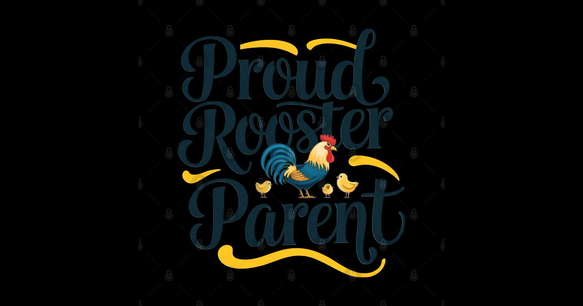 Rooster Art for Barnyard Fans - Rooster - Sticker | TeePublic