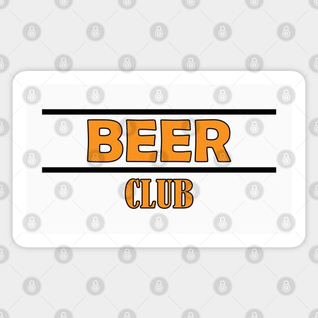 Club Beer - Club Beer By Beershirtly01 - Sticker | TeePublic