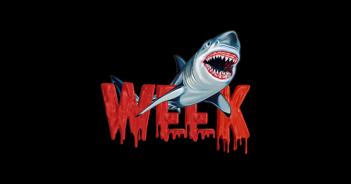 Week of the Shark - Shark Week - Sticker | TeePublic
