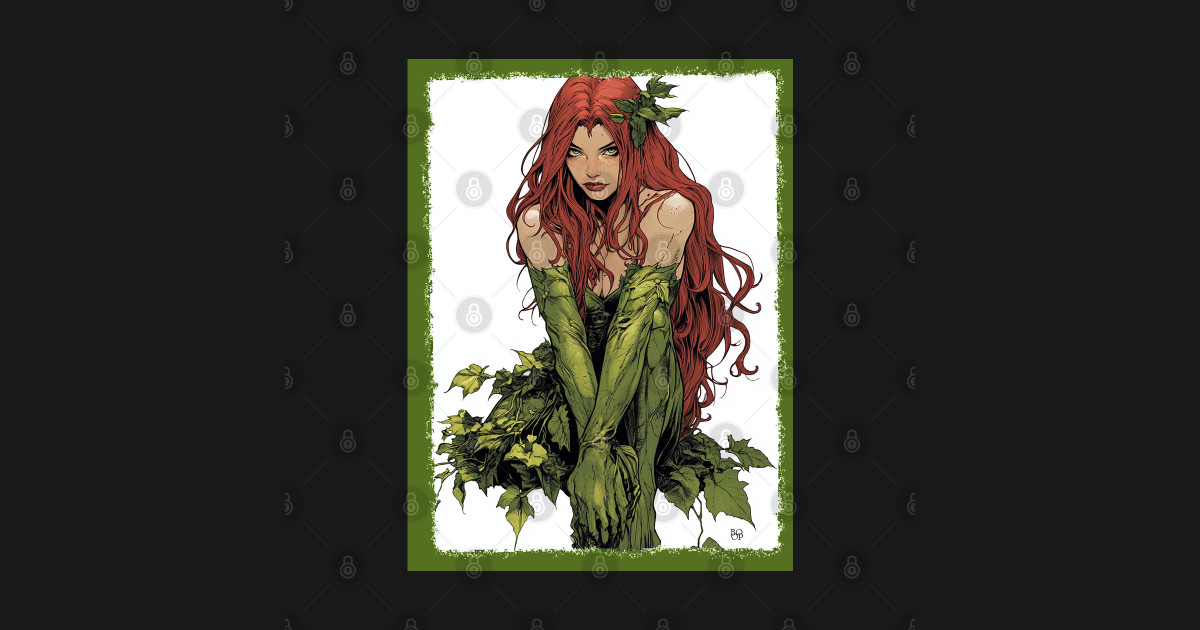 Poison Power - Poison Ivy - T-Shirt | TeePublic
