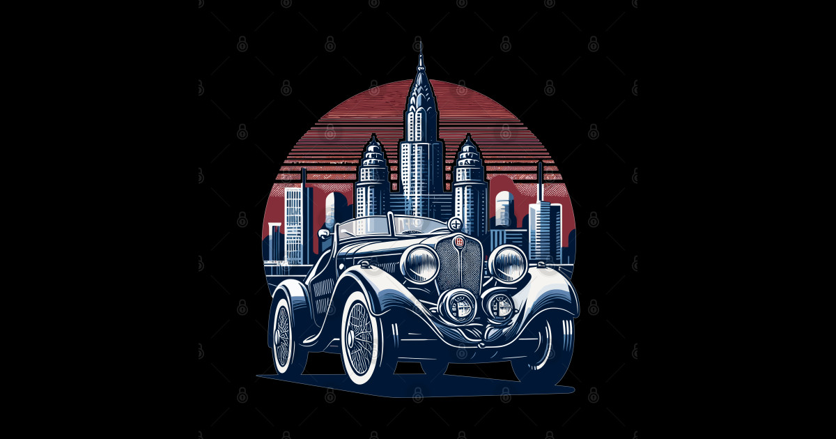 Alfa Romeo 6C - Alfa Romeo - Sticker | TeePublic