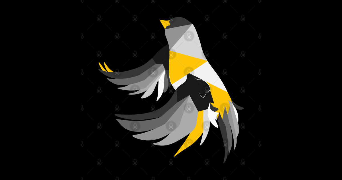 Grey nightingale - Nightingale - Sticker | TeePublic