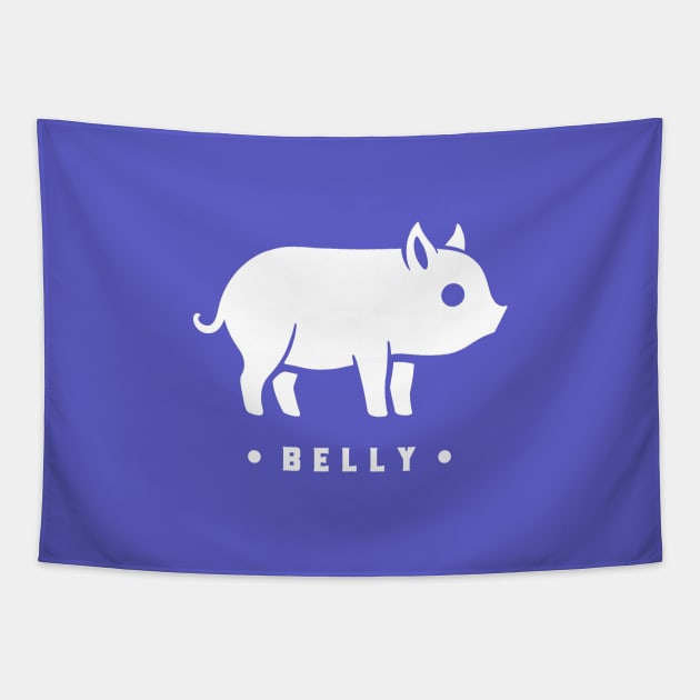 Small Potbelly Piglet. Cute minimal art for big fans - Potbelly Piglet ...
