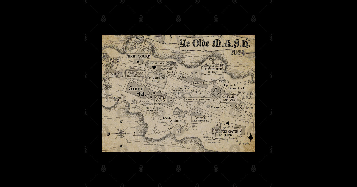 Thy Camp Map of Thou Navigation - Map - Posters and Art Prints | TeePublic