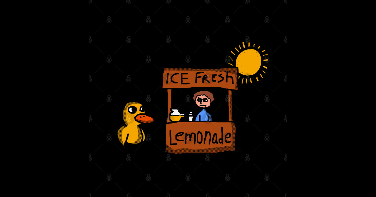 Got Any Grapes Duck song - Cartoons - Sticker | TeePublic