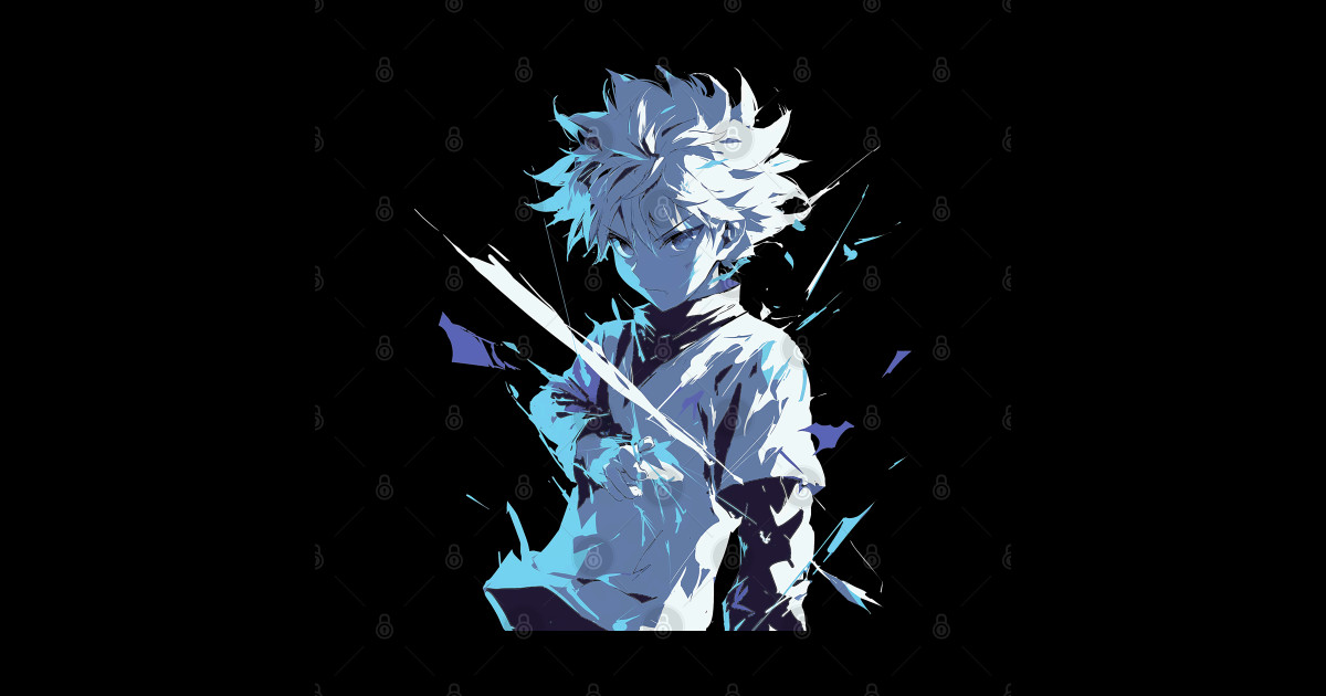 Killua Zoldyck Fan Art - Killua Zoldyck - Sticker | TeePublic