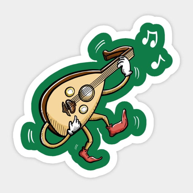 Oud - Arabic Culture - Oud - Sticker | TeePublic