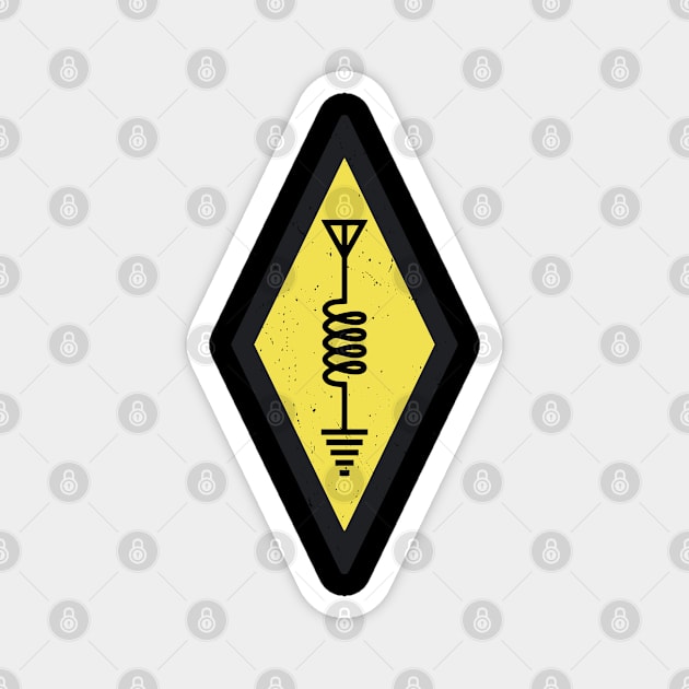 HAM International Amateur Radio Symbol - Amateur Radio - Magnet | TeePublic