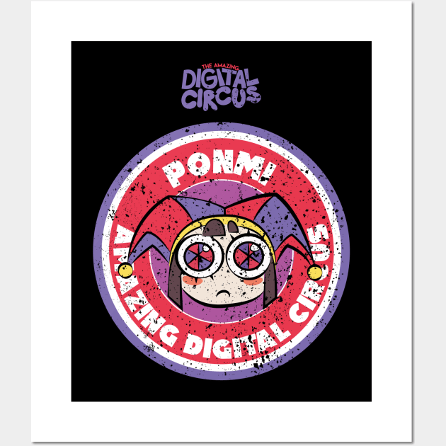 PONMI CIRCLE EMBLEM: THE AMAZING DIGITAL CIRCUS (GRUNGE STYLE) - The ...